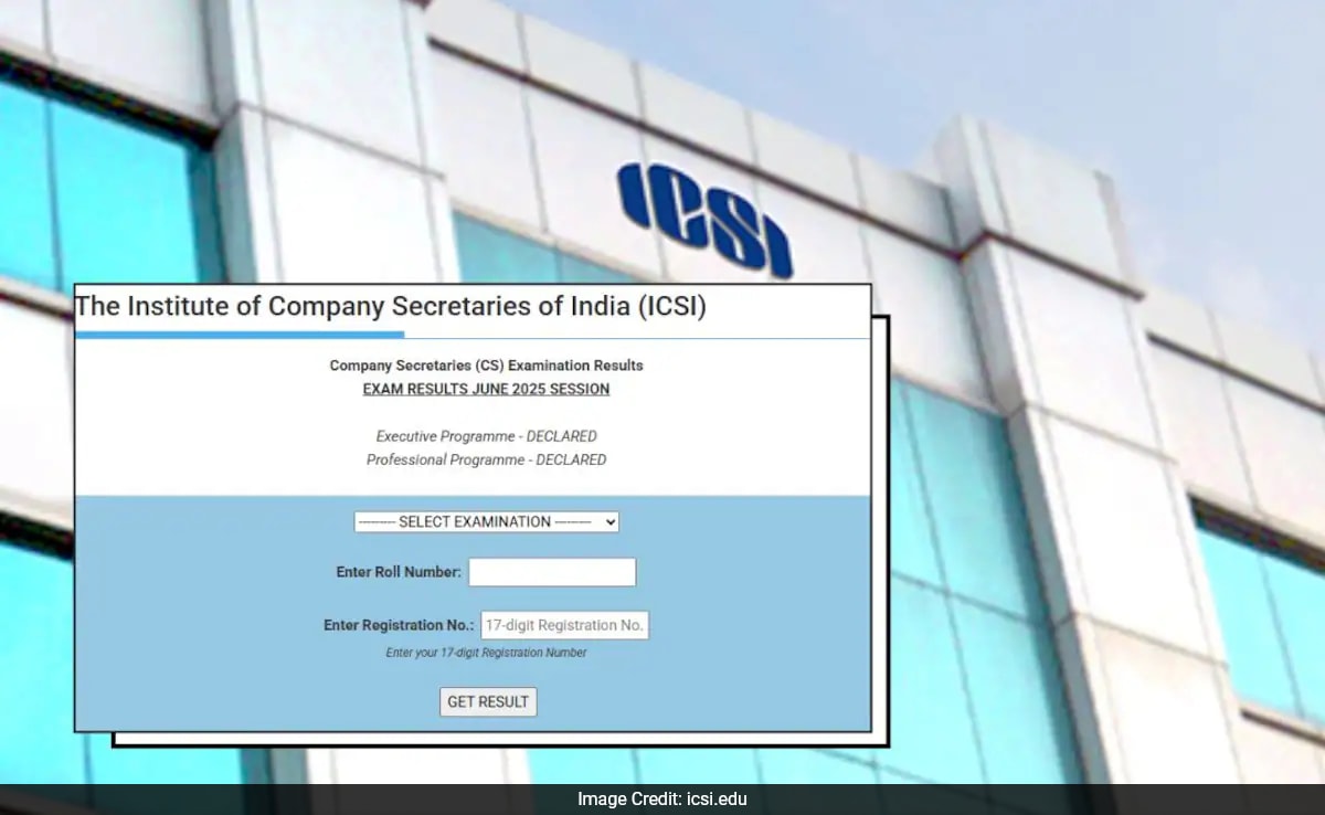 ICSI Company Secretary Professional, Executive June 2025 Exam Results ...