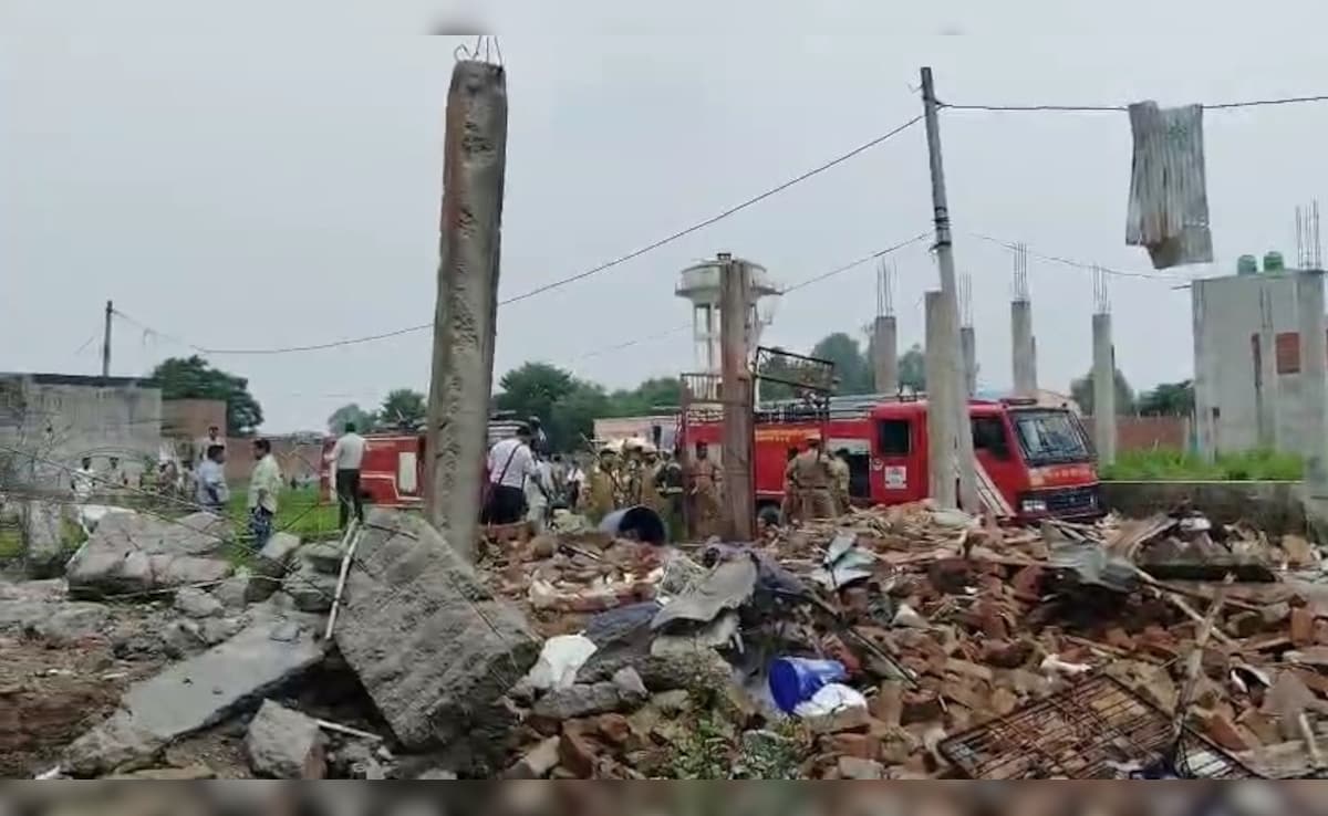 2 Dead In Explosion At Firecracker Factory Inside House In Lucknow