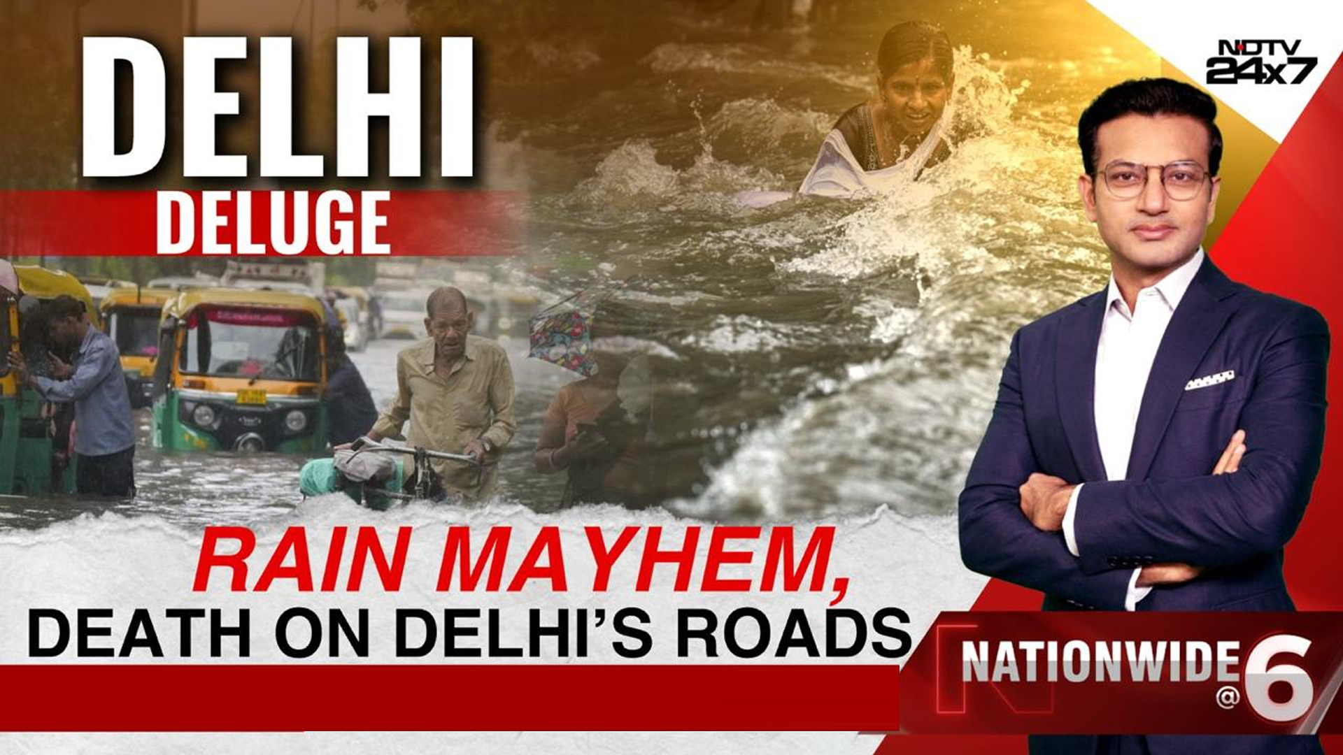 Delhi Deluge: Rain Mayhem, Death On Roads