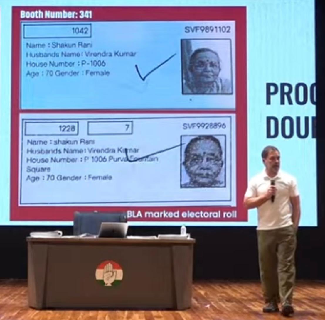Poll Body Fact-Checks Yet Another Voter Fraud Claim By Rahul Gandhi