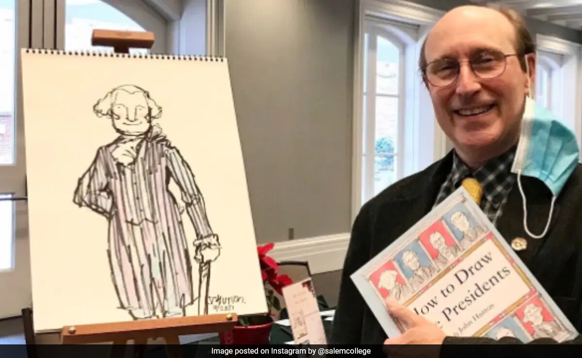 How A US Professor Draws Every President And First Lady In 4 Steps