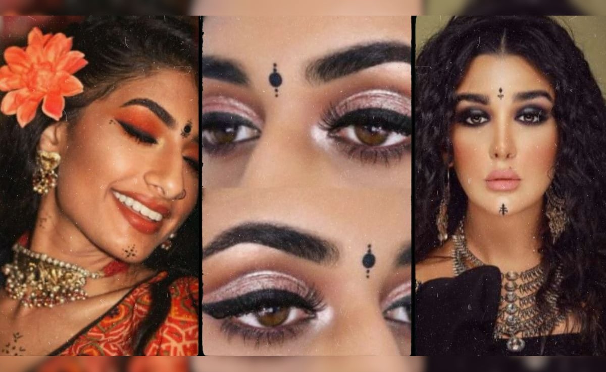 नवरात्रि गरबा नाइट्स में जरूर ट्राई करें ये लेटेस्ट बिंदी डिज़ाइन्स ...