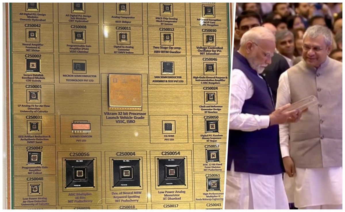 भारत के लिए गर्व का पल, देखिए आ गई देश की पहली मेड इन Bharat चिप विक्रम ...