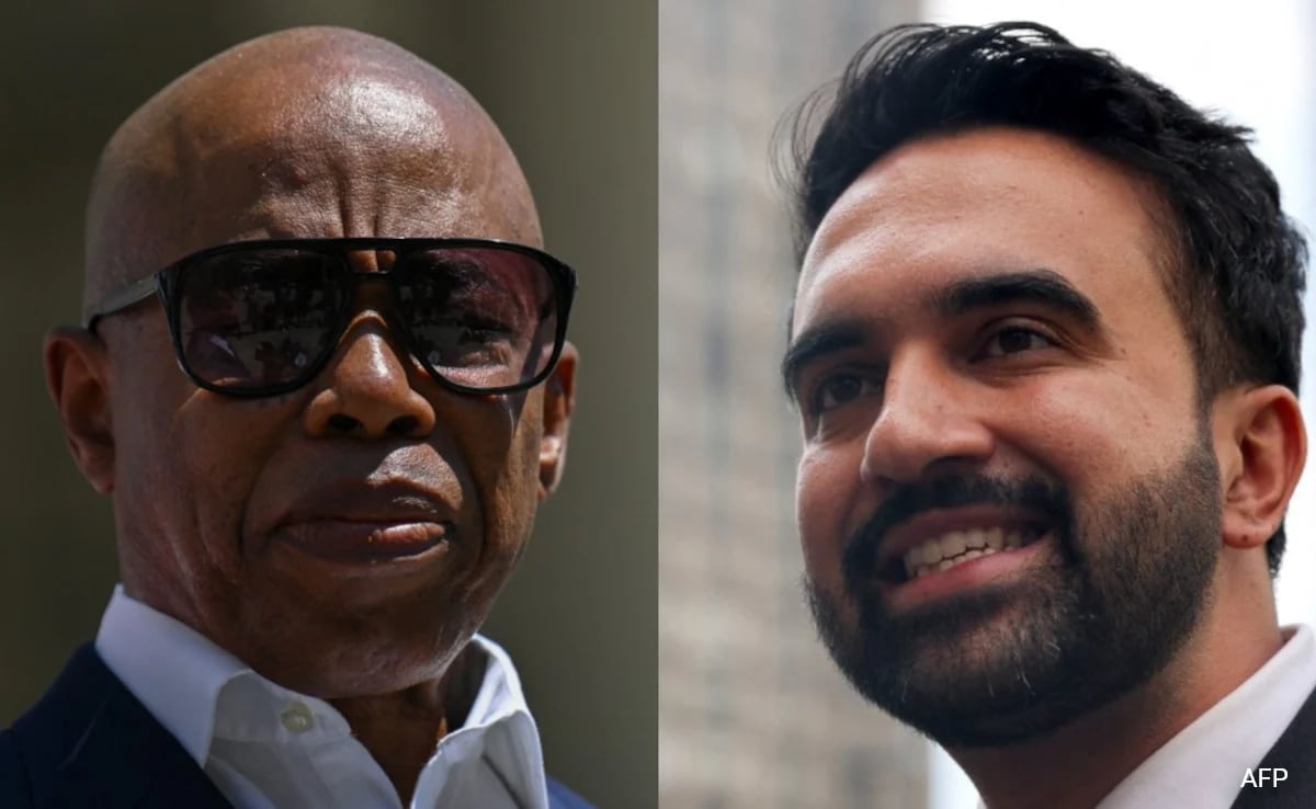 "Beware Of Those Who...": Eric Adams Jabs Zohran Mamdani In Exit Speech