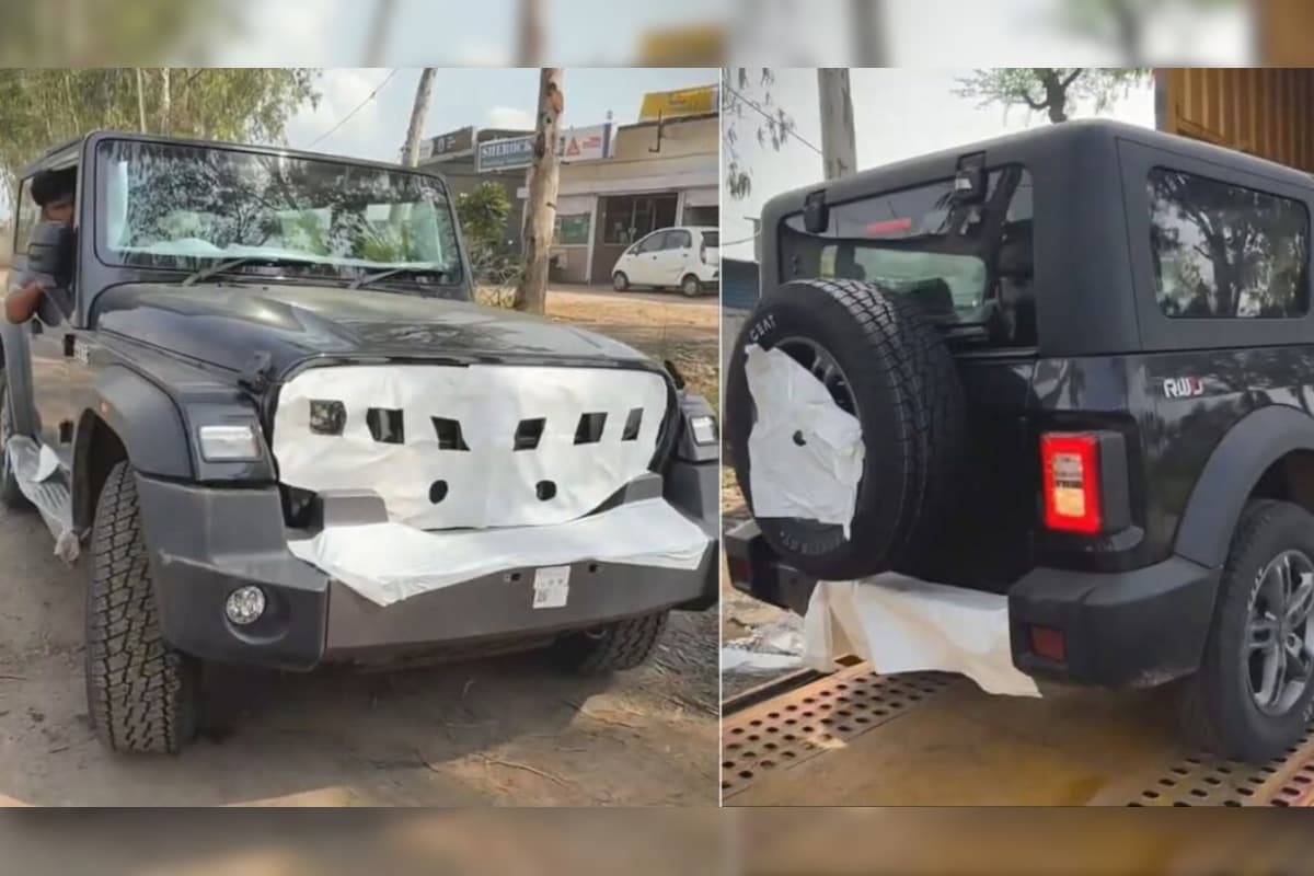Mahindra Thar Facelift Starts Reaching Dealerships Before Launch