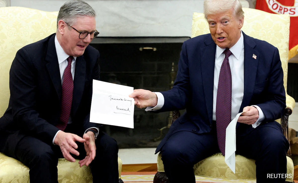US President Donald Trump, UK Prime Minister Keir Starmer To Discuss ...