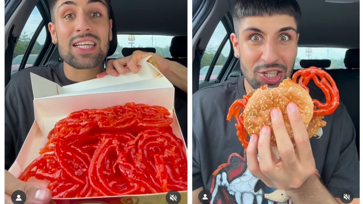 KFC Chicken Burger With Jalebi? UK Vloggers Bizarre Food Combo Gets ...