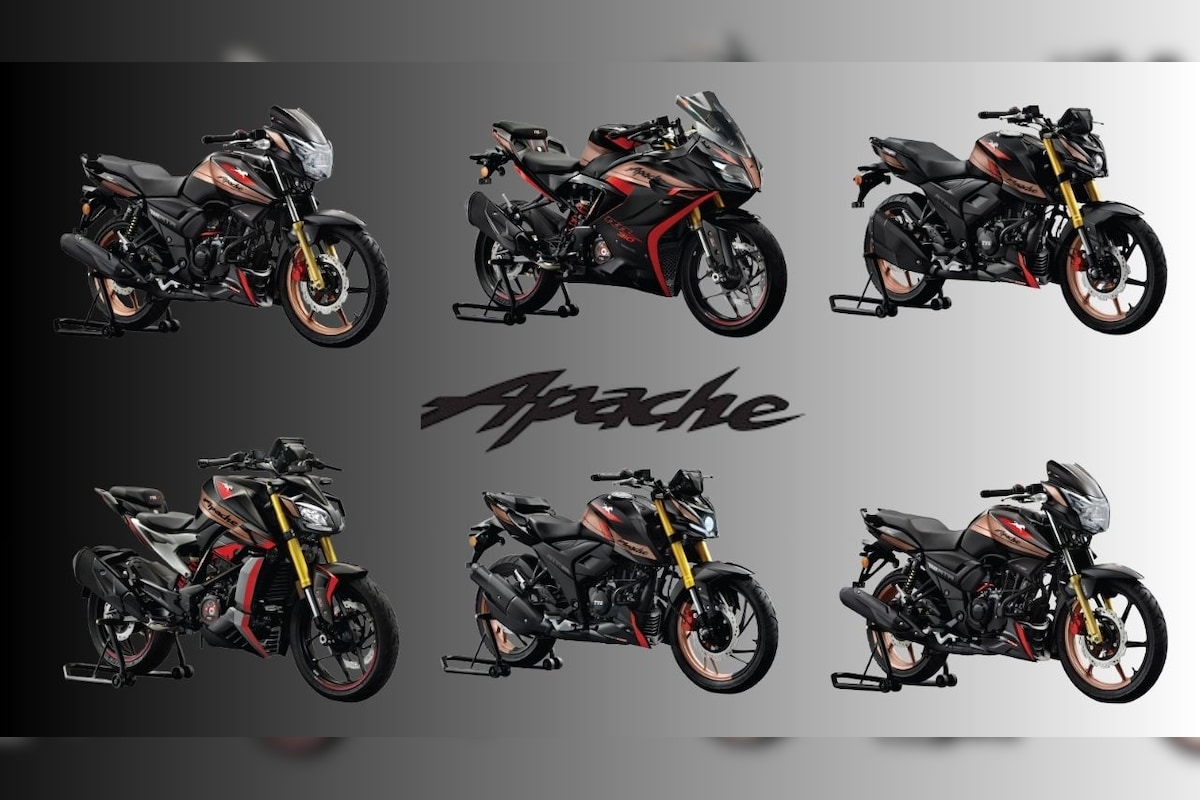 TVS Apache Special Editions Launched Commemorating 20 Years