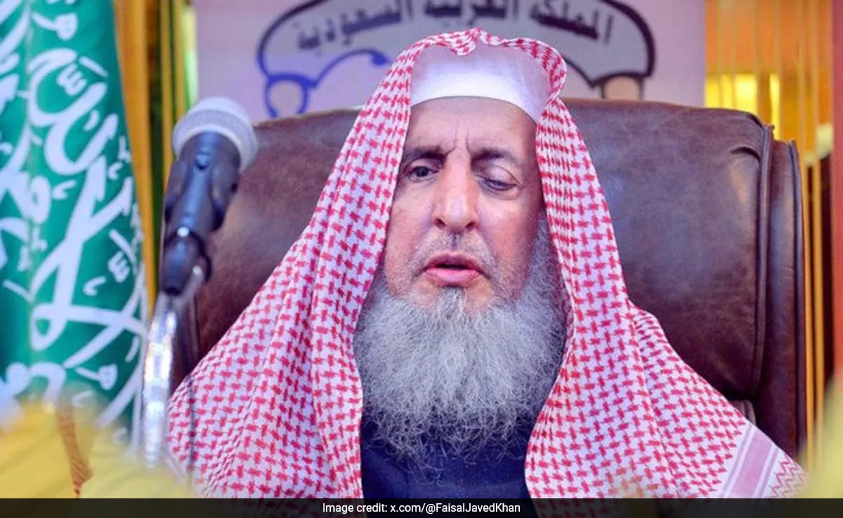 Saudi Arabia's Grand Mufti, Sheikh Abdulaziz Bin Abdullah Al-Sheikh ...