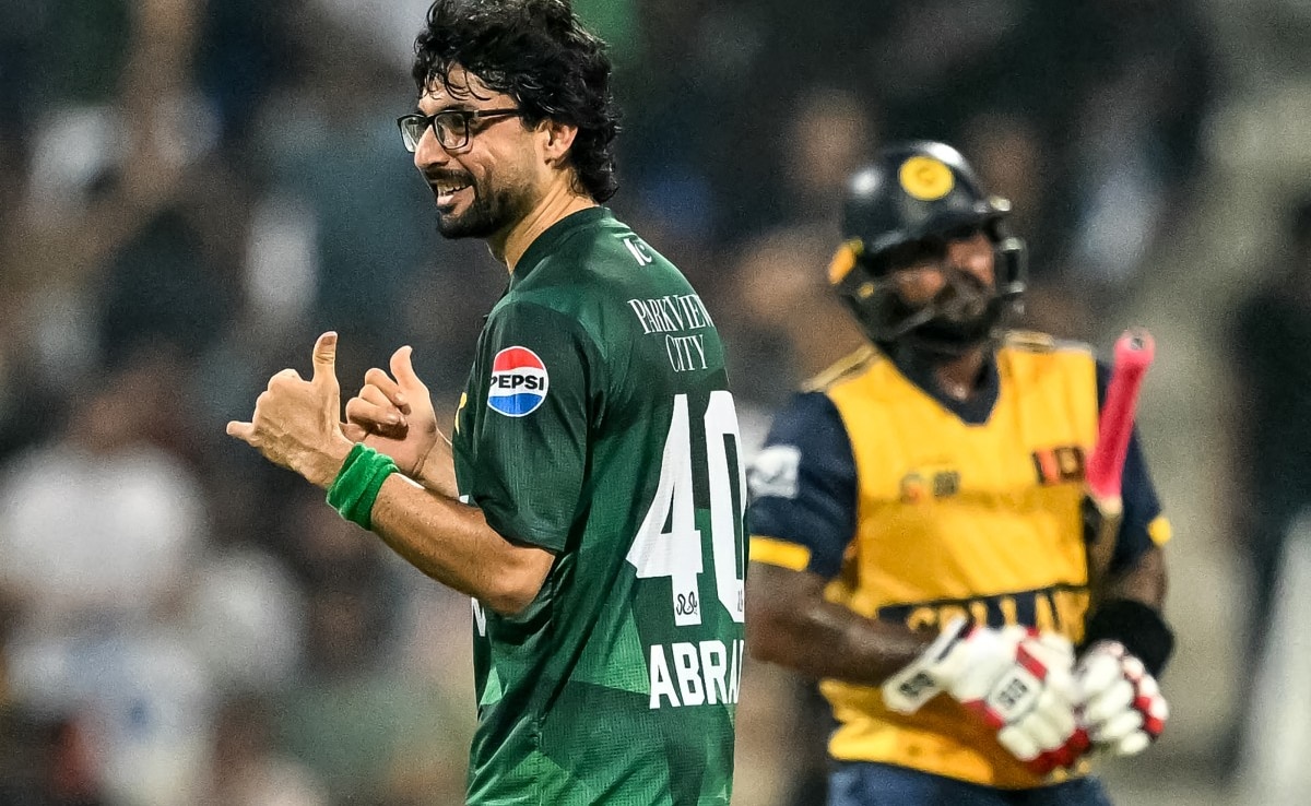 Pakistan Spinner Abrar Ahmed Taunts Wanindu Hasaranga With Send-Off. Sri Lanka Star Gives Brutal ...