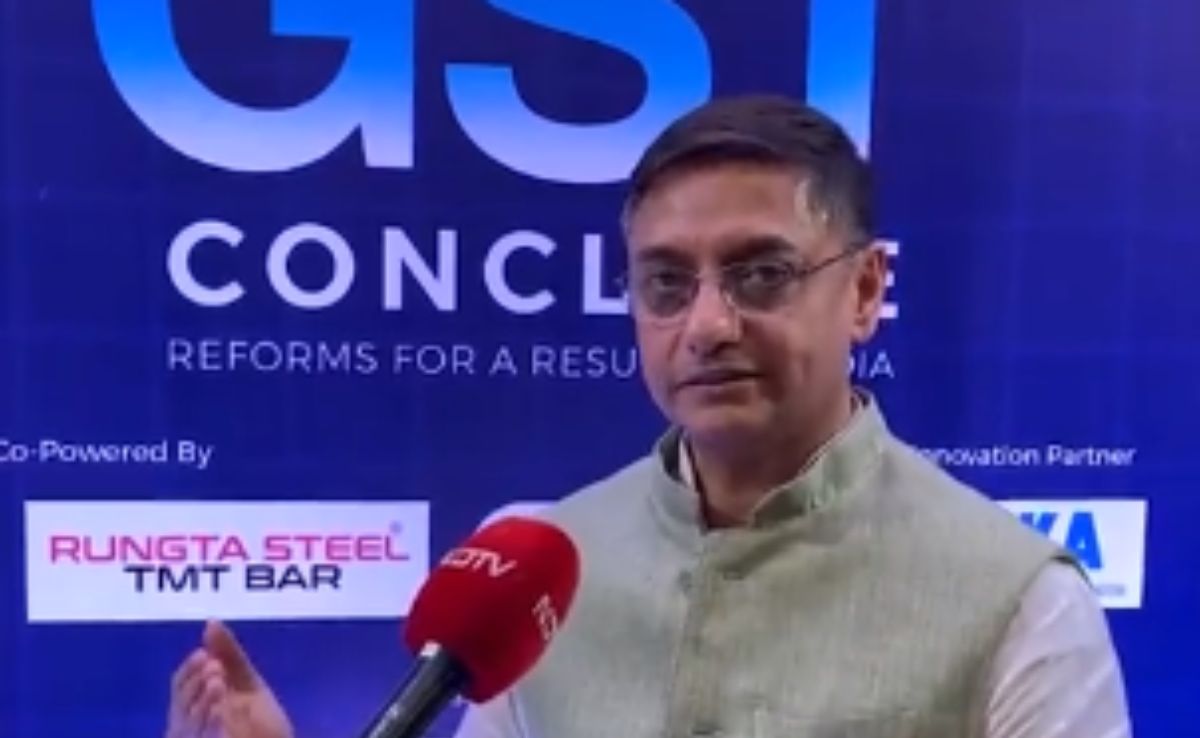NDTV Profit GST Conclave: PM Modi's Economic Advisor Sanjeev Sanyal ...