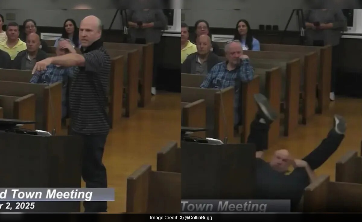 Watch: US Man Goes Viral For Breakdancing During Town Hall Meeting
