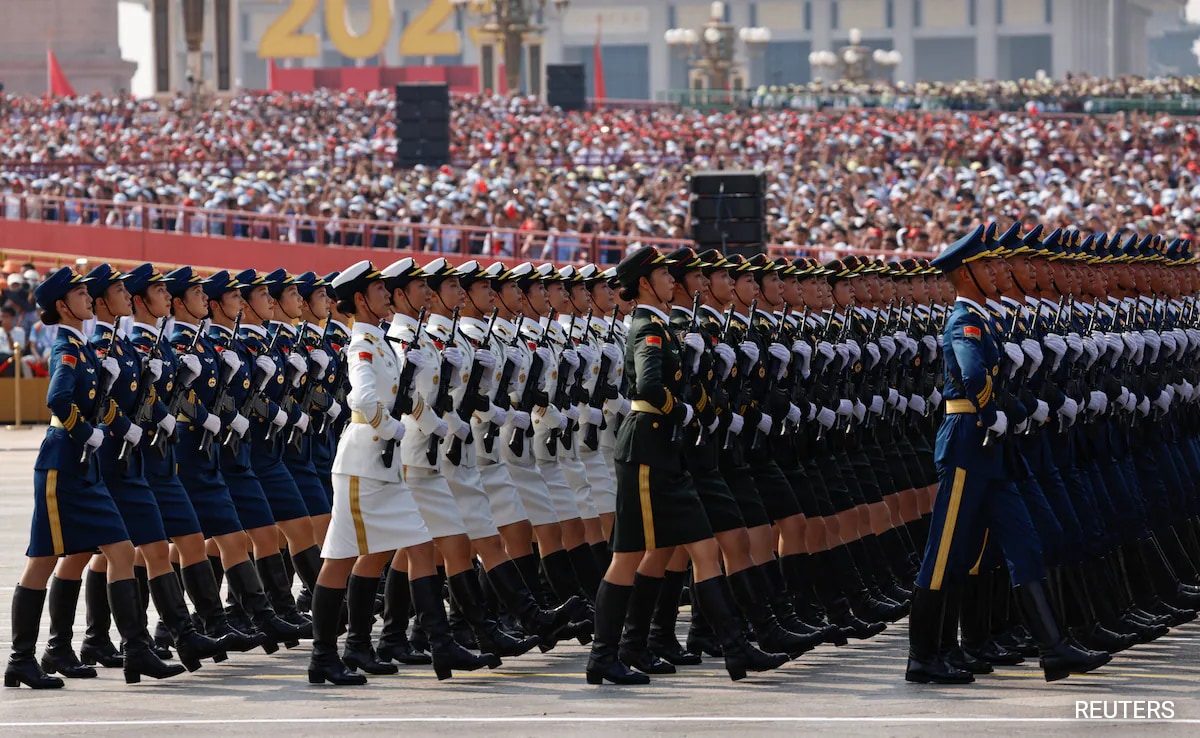 A Look At The World Leaders At China's Military Parade