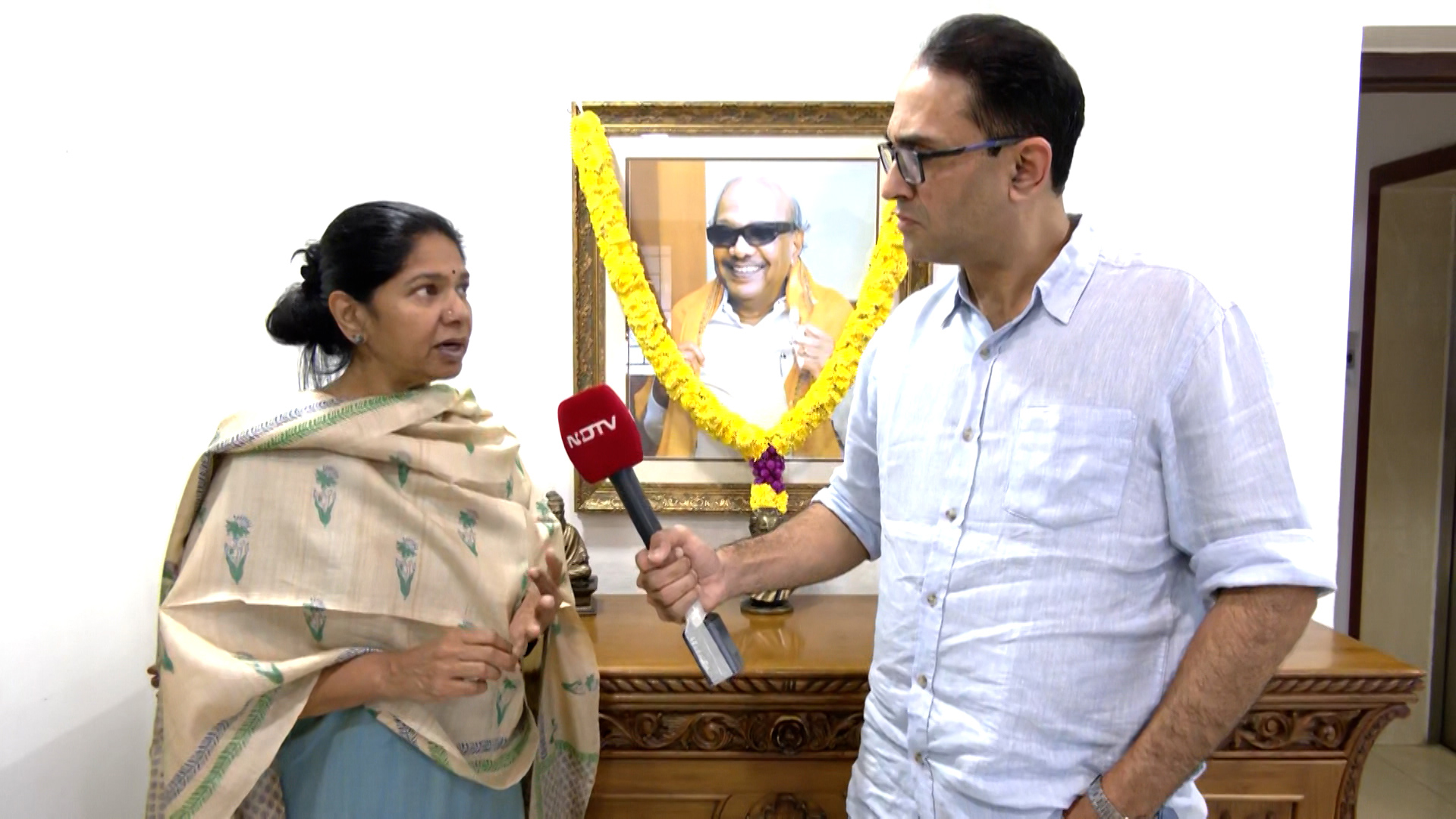 "Let Courts Decide On Case Against Vijay": Kanimozhi To NDTV