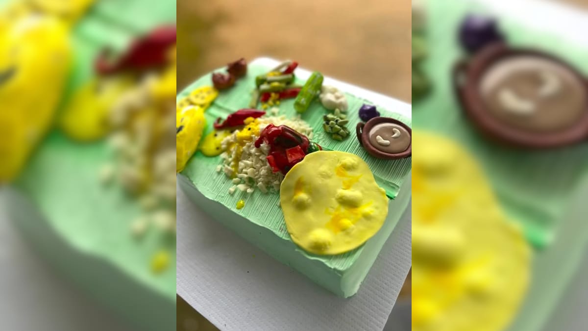 Watch: Baker Creates Colourful Onam Sadhya-Themed Cake, Internet ...