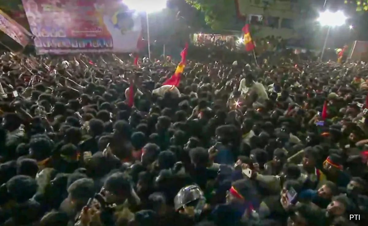 Actor Vijay Rally Stampede, TVK Stampede: Vijay Ignored People's Cry ...