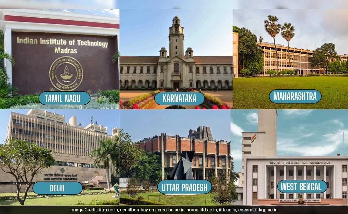 NIRF Rankings 2025: How Many Colleges Each State Has In Top 100