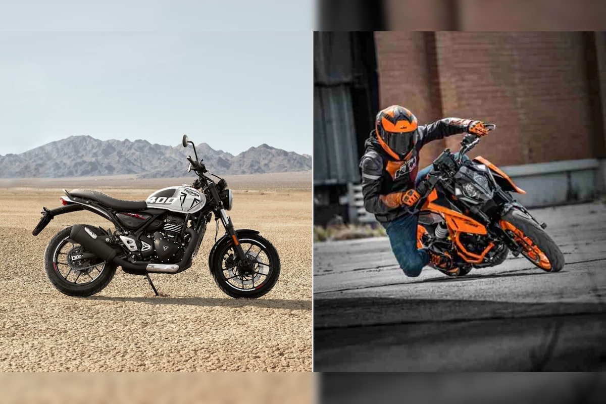 Triumph 400cc & KTM 390cc Range Prices Hold Steady Despite GST Reforms