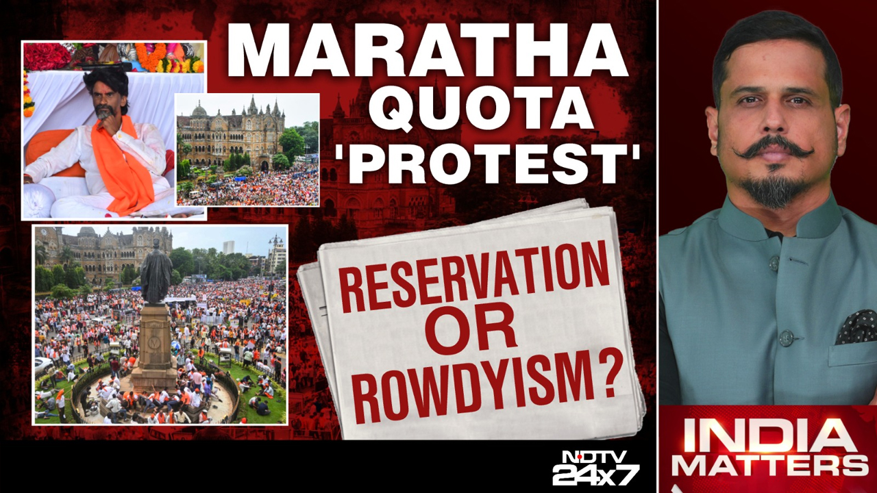 Maratha Quota Protesters Occupy Mumbai: Protest Brings Mumbai To A Halt