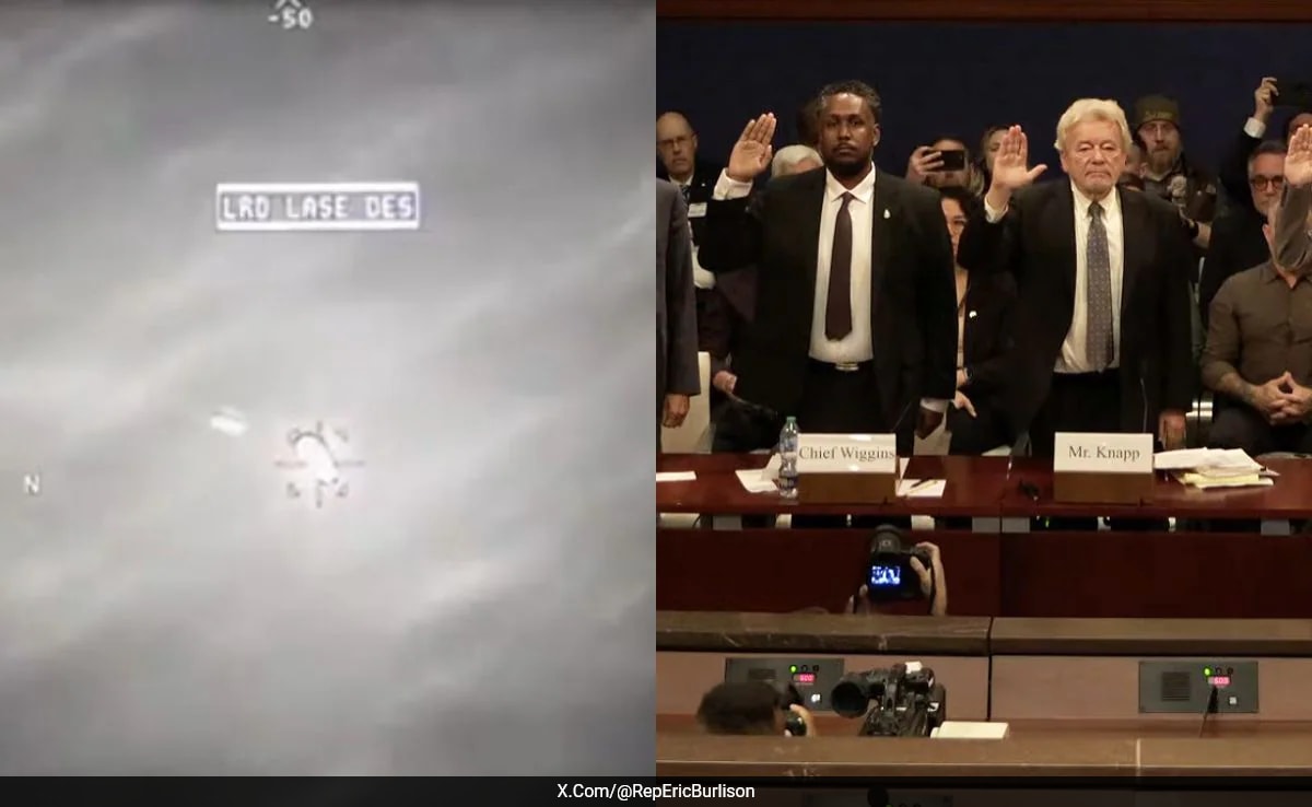 Hellfire Missile 'Bounced Off UFO': US Congress Shown Shocking Radar ...