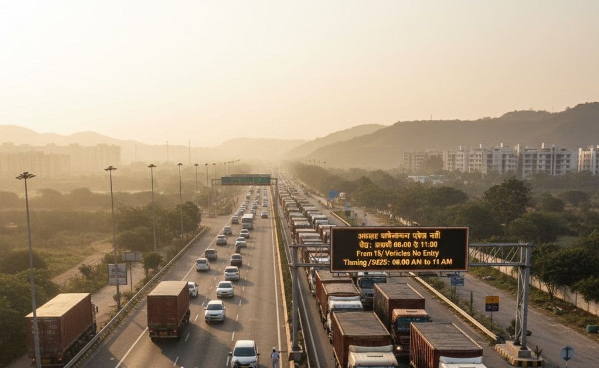 Pune-Bengaluru Highway Heavy Traffic Ban Timetable to Ease Hinjewadi ...