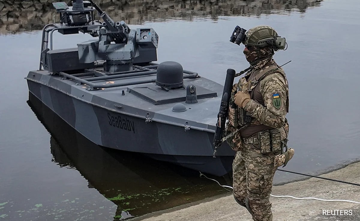 $1-Million Missile, AI-Assisted Sea Drone: A Look At Ukraine's New-Age ...
