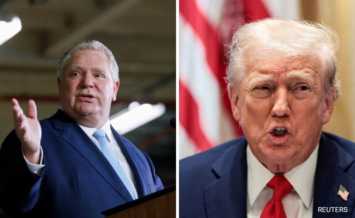 Doug Ford, Donald Trump, Ronald Reagan, Canada Reagan Ad: Canada To ...