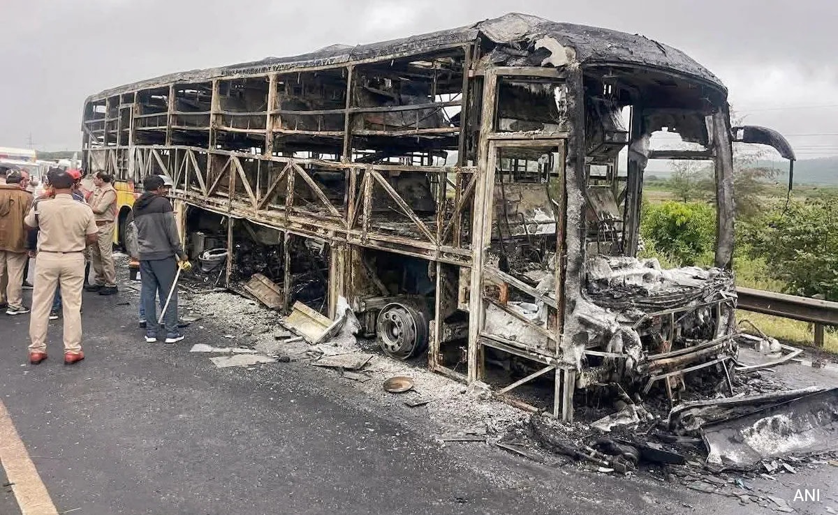Kurnool, Andhra Bus Fire, Bengaluru, Hyderabad: As Fire Spread In ...