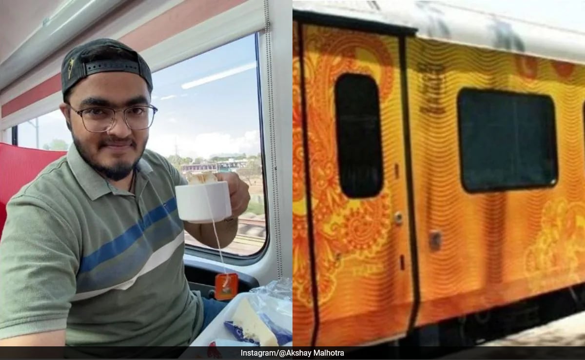 Man's Rs 5,500 First-Class Tejas Rajdhani Journey Goes Viral, Sparks ...