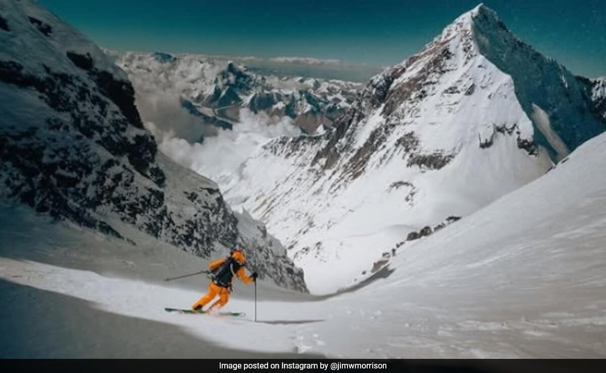 Mountaineer Jim Morrison Skis Down Everest's Most Challenging Route