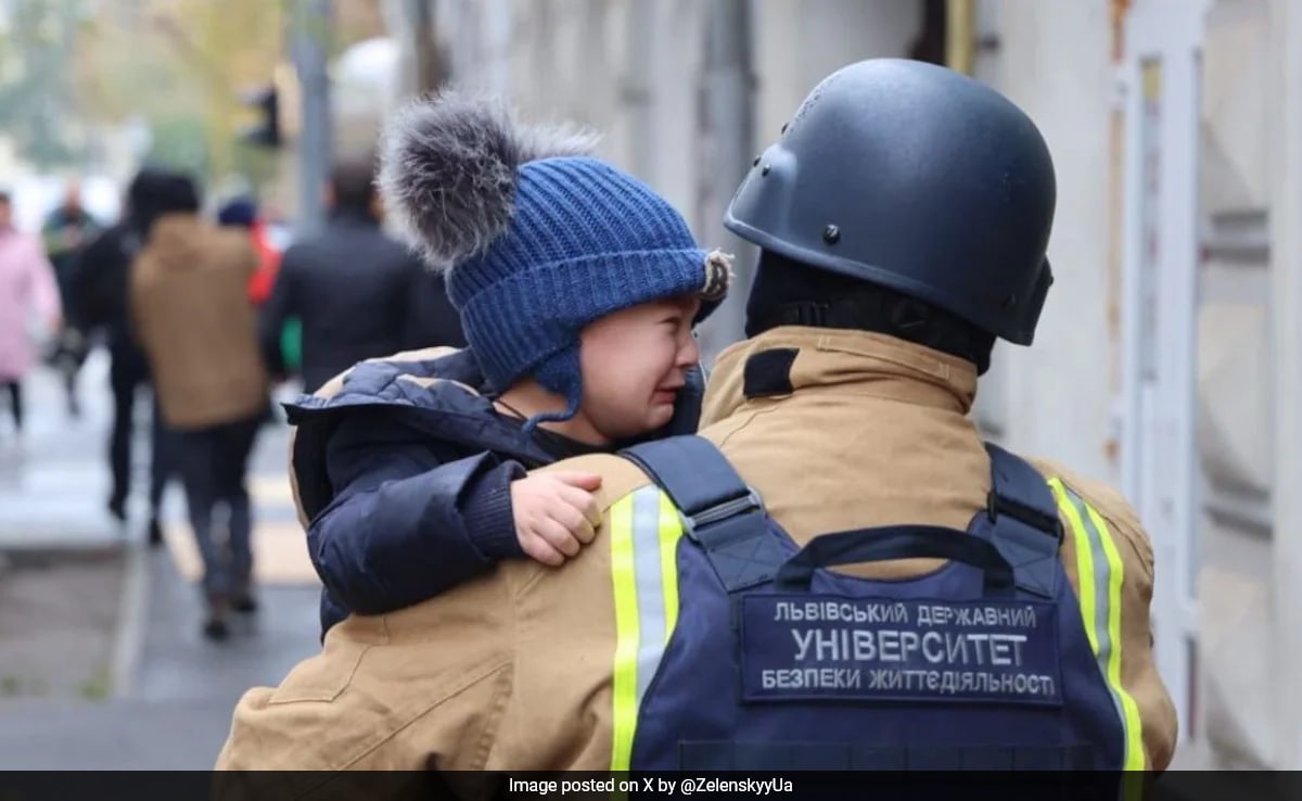 Russia Ukraine War 50 Children Evacuated As Russian Drone Hits ...