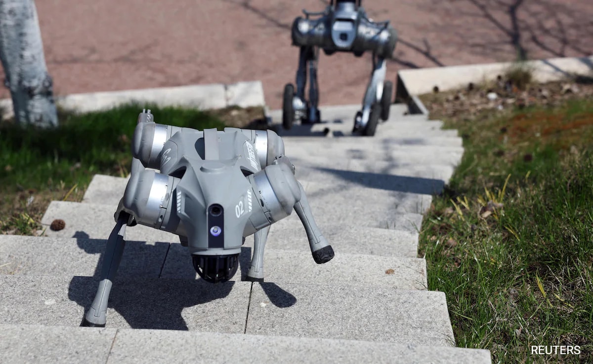 Robot Dogs, AI Drone Swarms: How China Could Use DeepSeek For An Era Of War