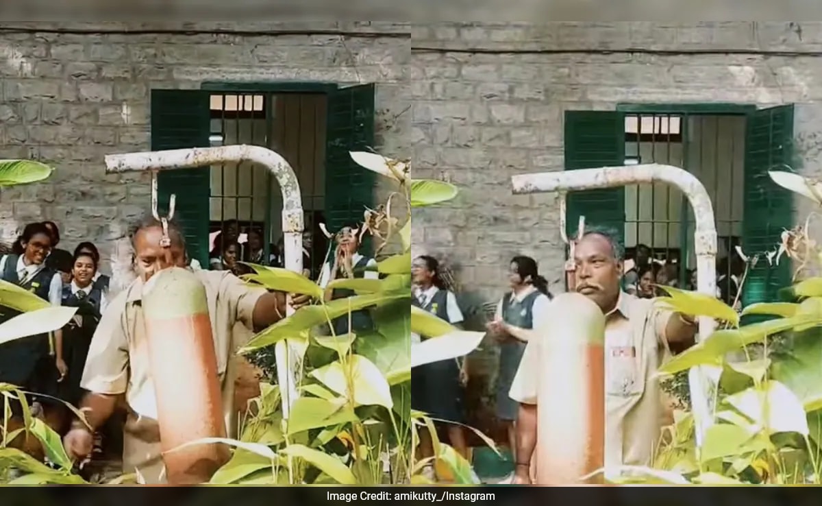 After 38 Years Of Service, School Peon Rings Bell For The Last Time