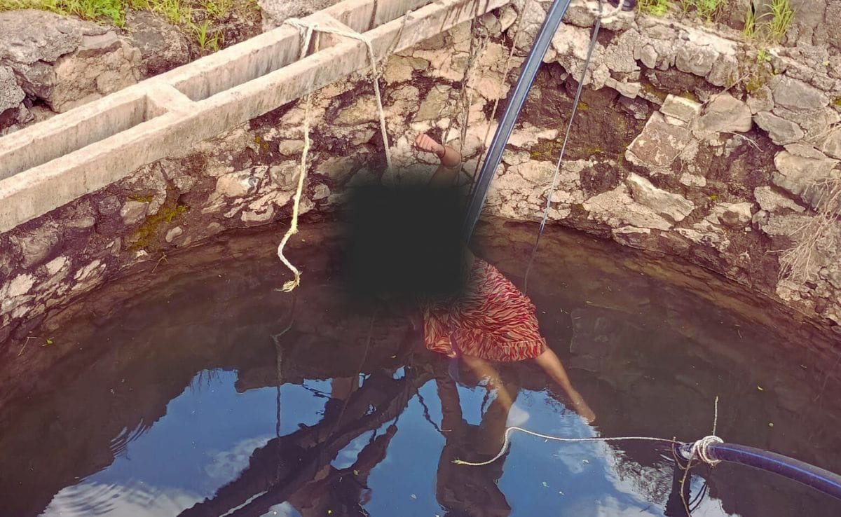 woman from Akola took extreme step of jumping into well due to family ...