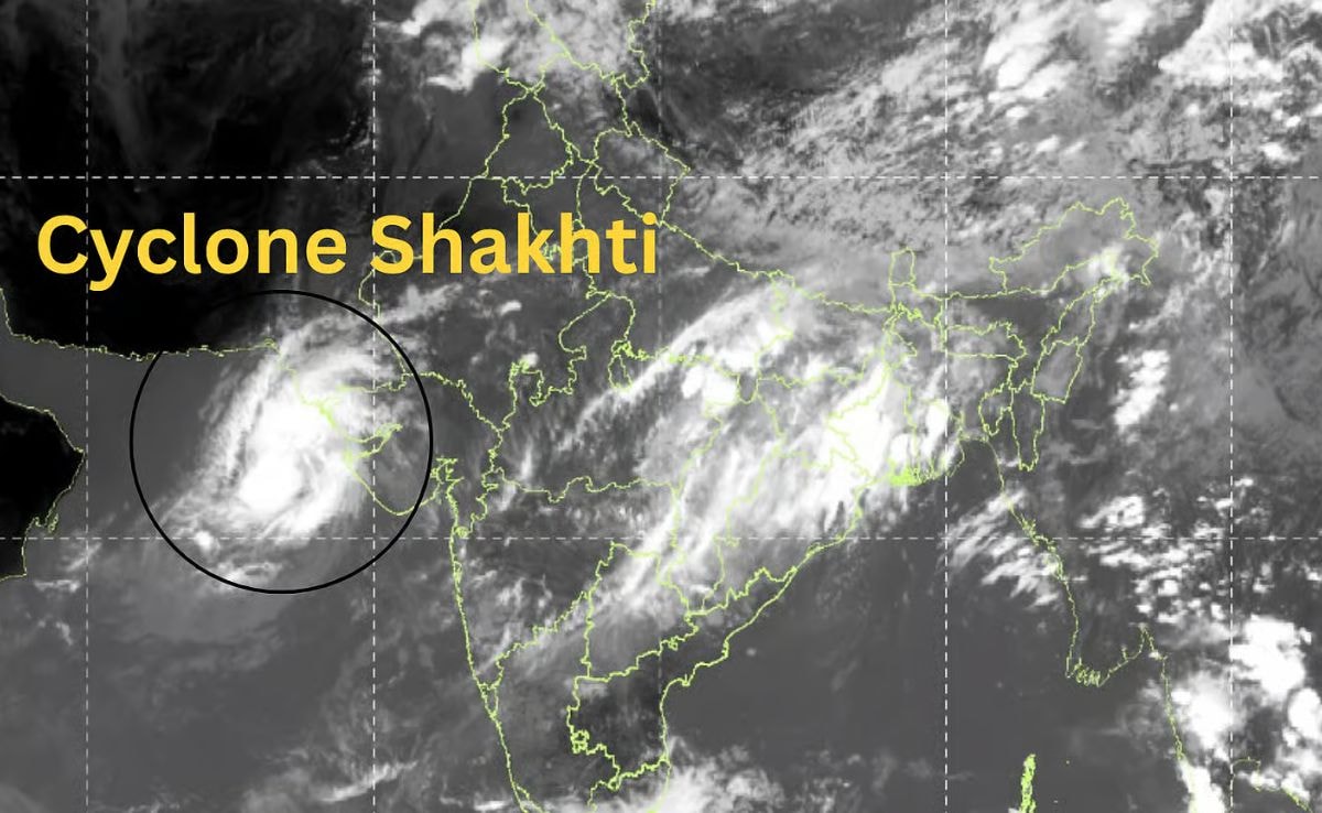 Cyclone Shakti Live Tracker: Severe Cyclonic Storm Moves West; IMD ...
