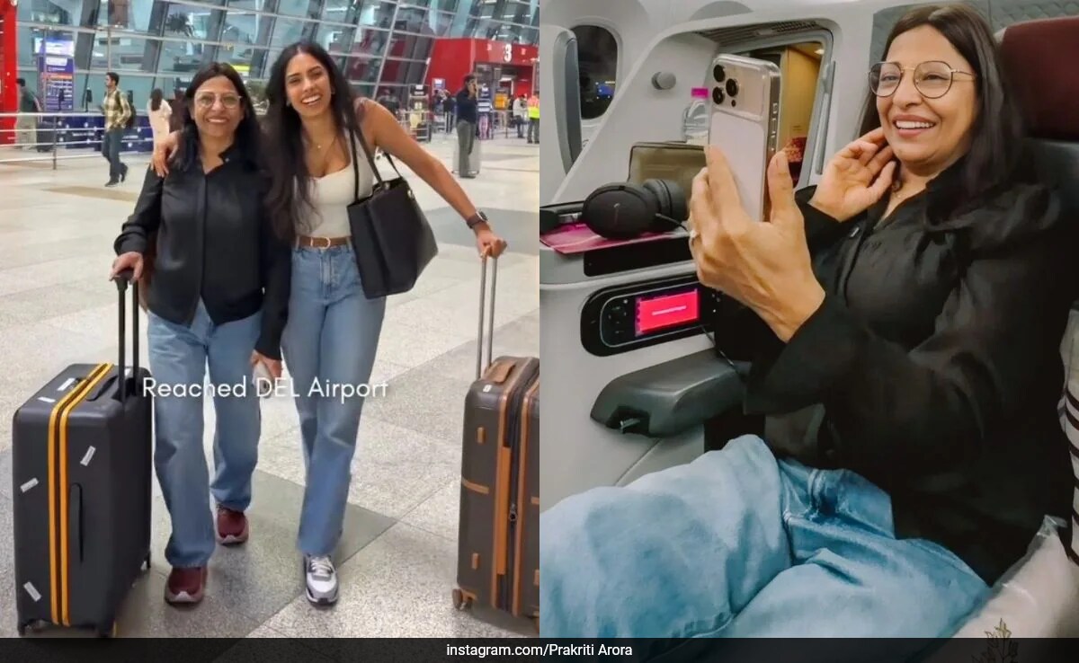 Daughter Surprises Mother With First Business Class Trip, Video Goes Viral