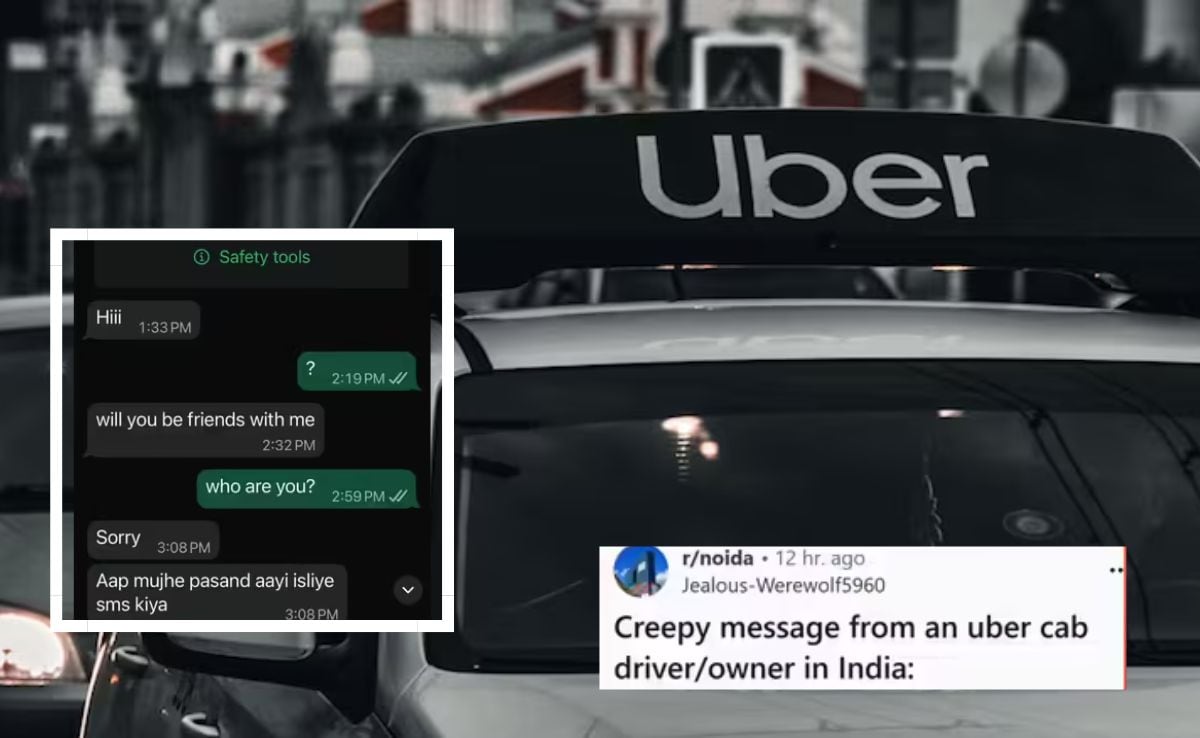 uber driver expressed his love to a woman by sending love messages on ...