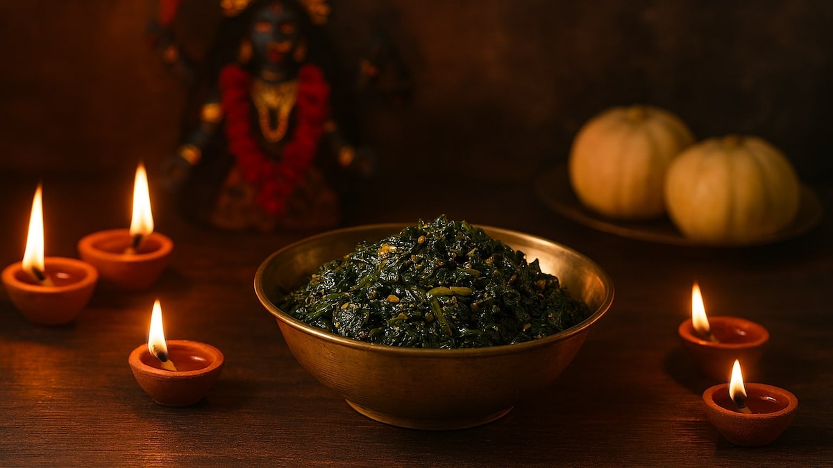 Choddo Shaak For Diwali 2025: Why Bengals 14-Greens Ritual Is ...