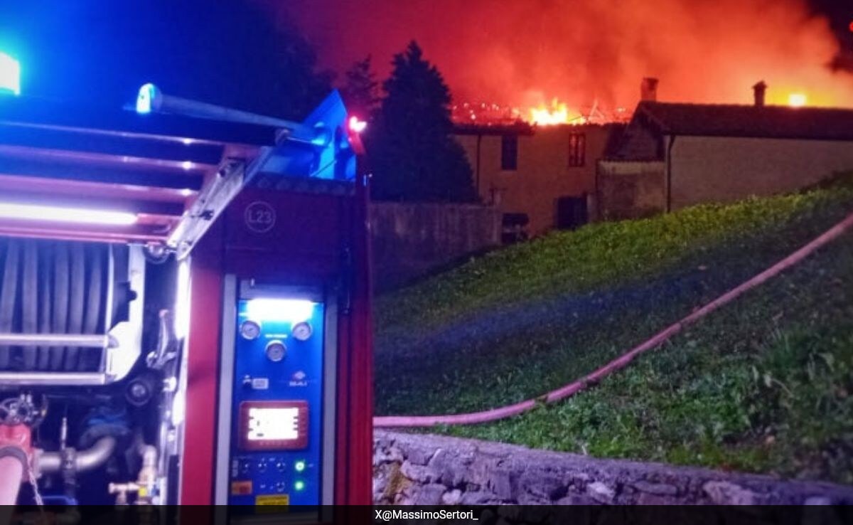 Bernaga Monastery, Italy News: Fire Breaks Out At Historic Italian ...