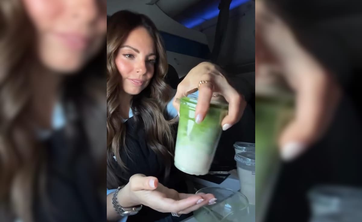 Viral Video: Woman Makes Matcha From Scratch On Flight, Wins Hearts Online