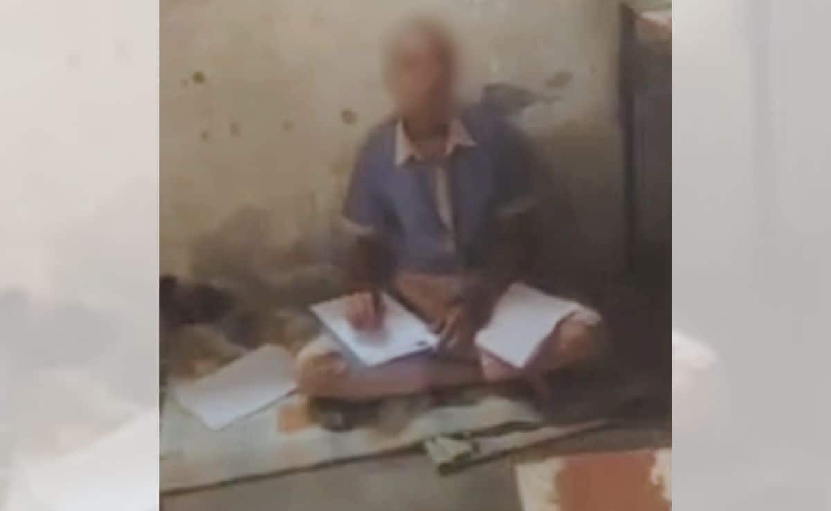 Daddy, When Will You Pay Fees? Class 10 Boy Made To Sit On Floor For Exam