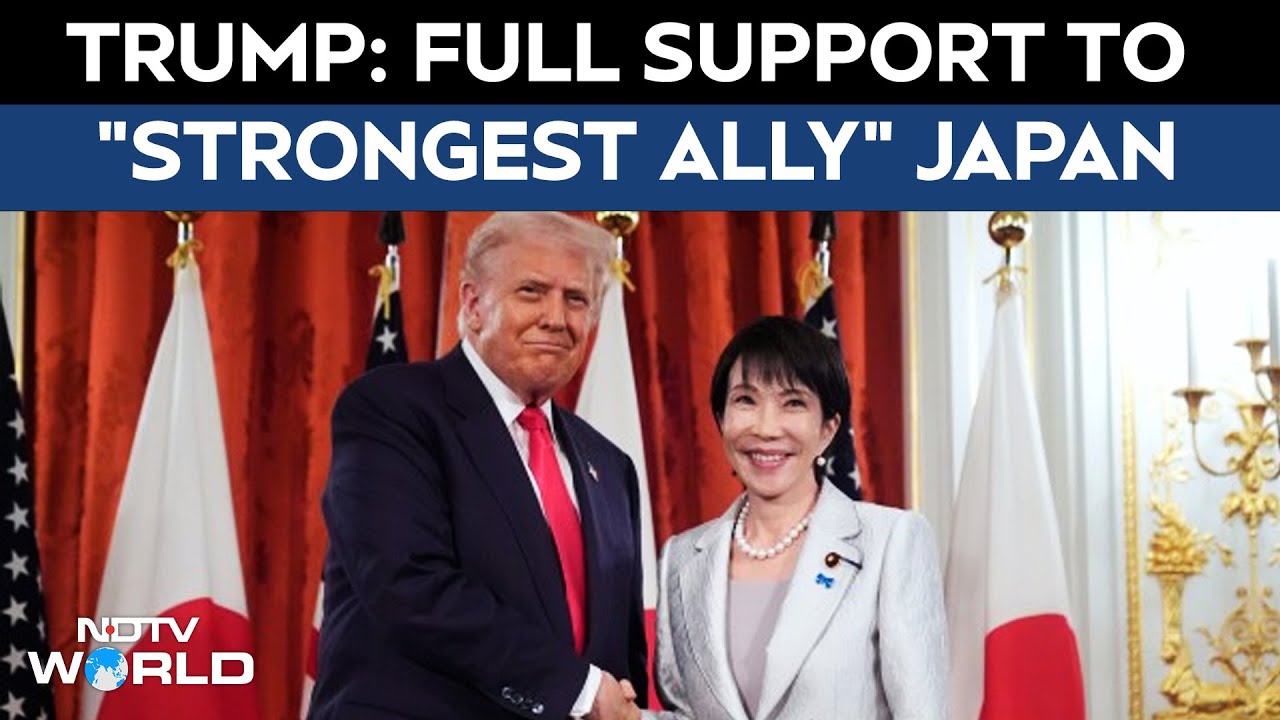 "Anything I Can Do": Trump Promises Full Support To "Strongest Ally" Japan