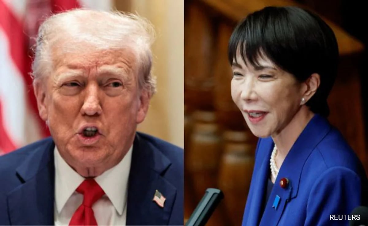 In 1st Call With Donald Trump, New Japan PM Sanae Takaichi Says ...