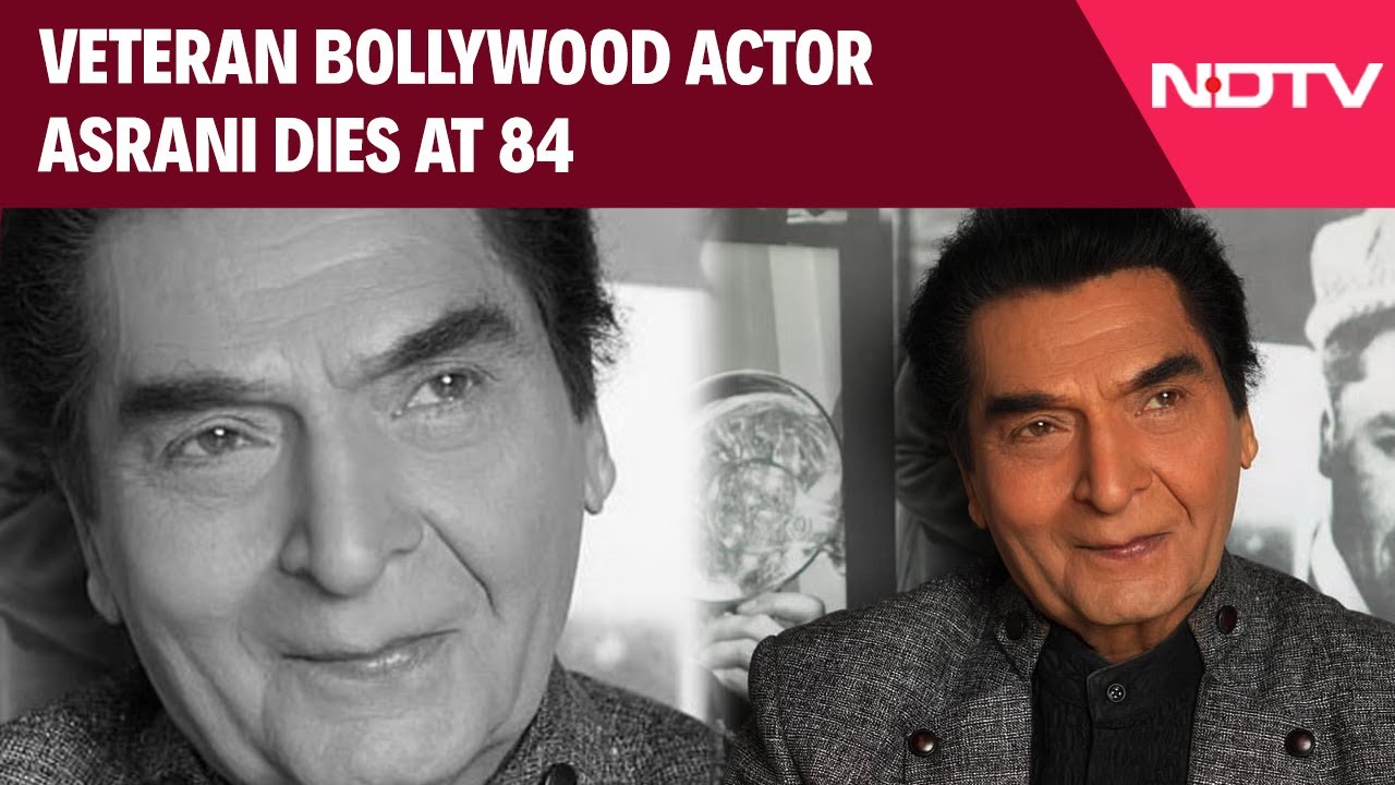 Asrani News Today | Veteran Bollywood Actor Asrani Dies At 84, Renowned ...