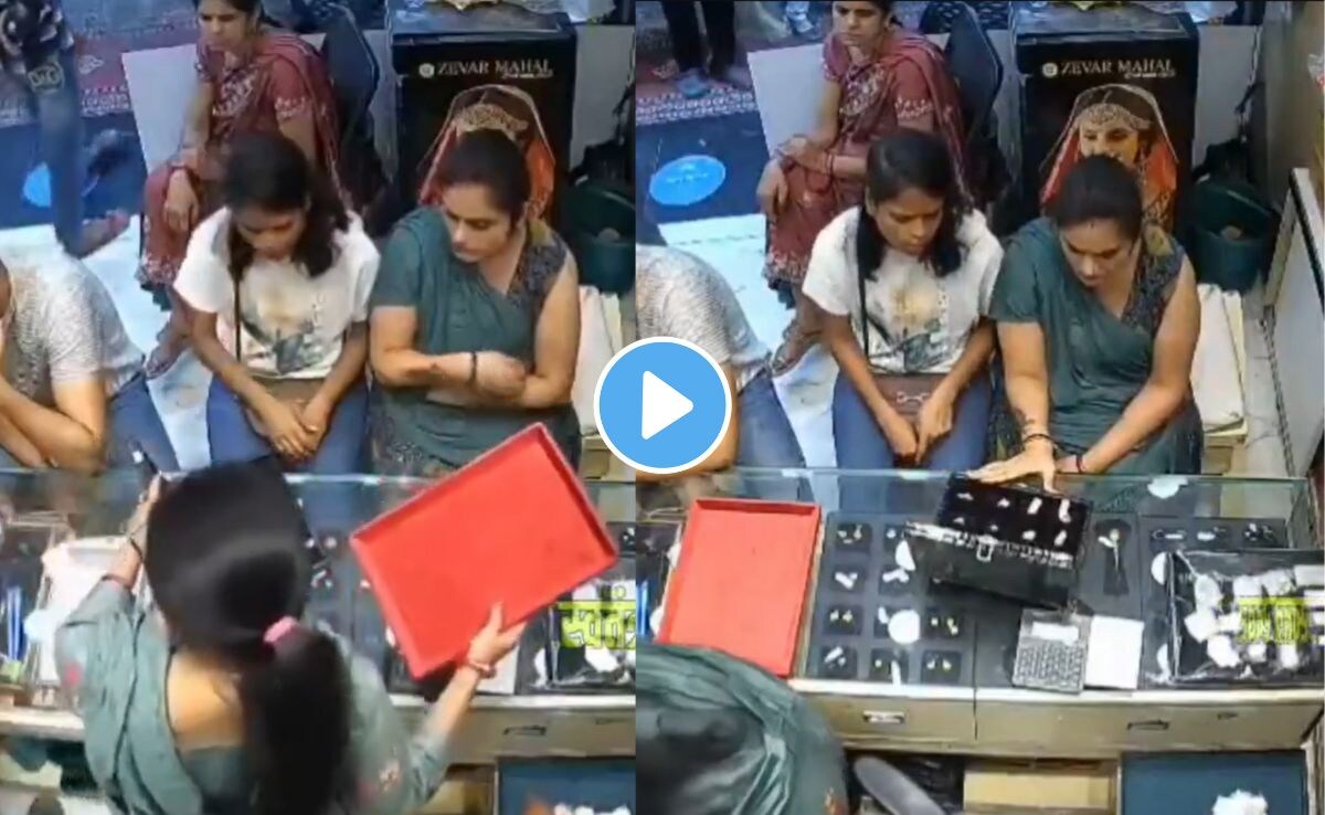 thief woman gold robbery in jewelers cctv video clip went viral on ...