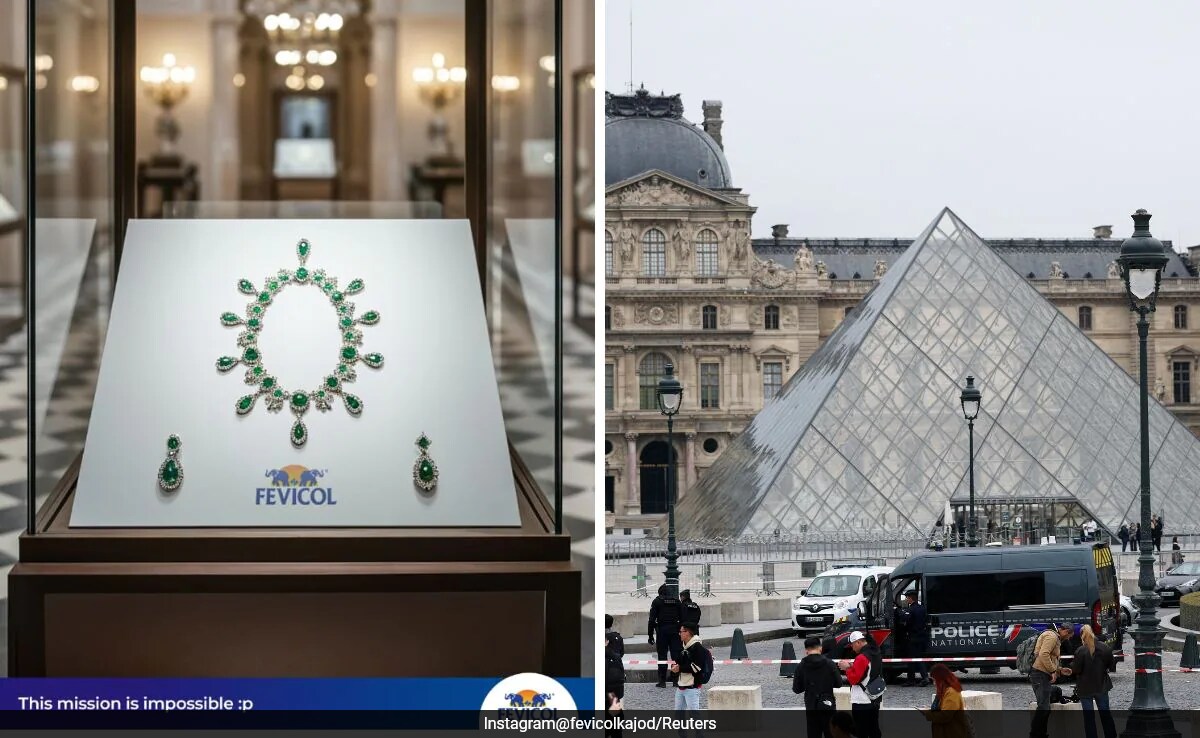 Fevicol, Louvre Heist: "Time To Steal The Show": Fevicol Turns Louvre ...