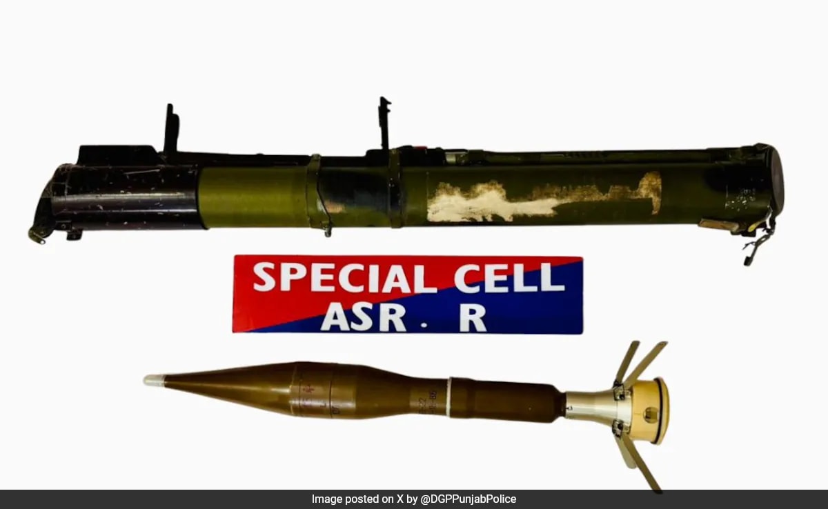 Punjab Police Arrest 2 Terror Operatives, Recover Rocket Propelled Grenade