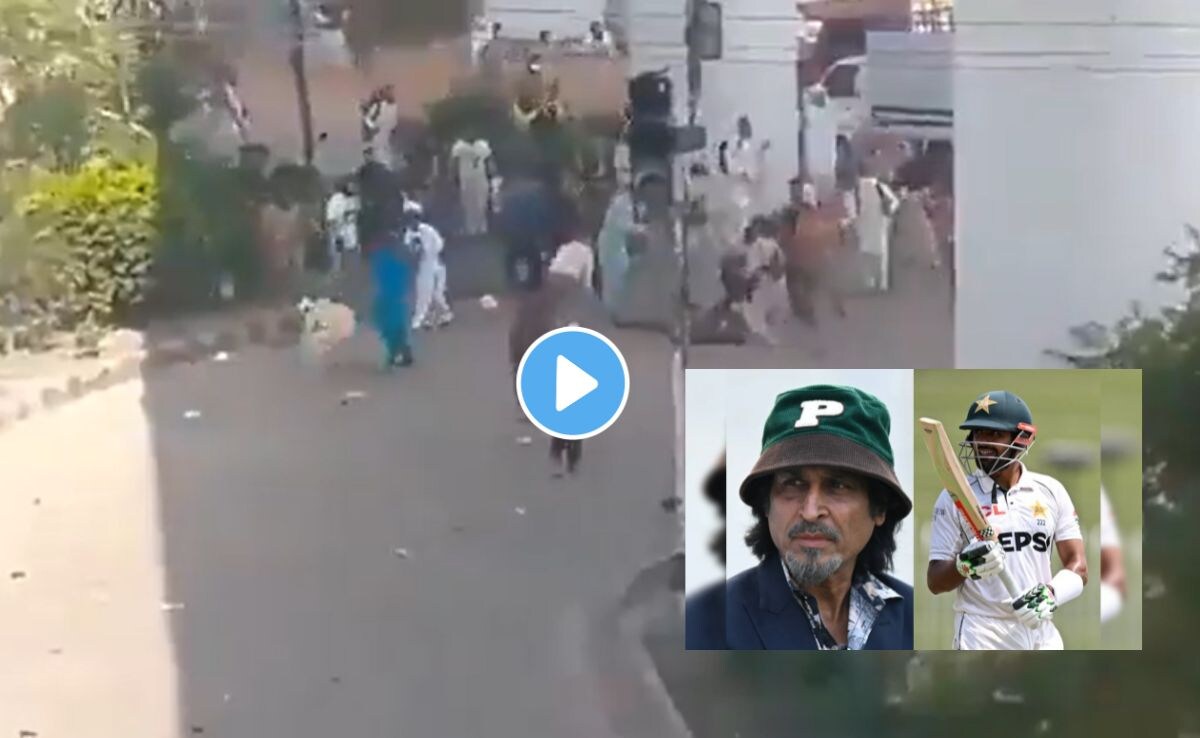 people Disturbing activities outside Gaddafi Stadium Lahore what ...