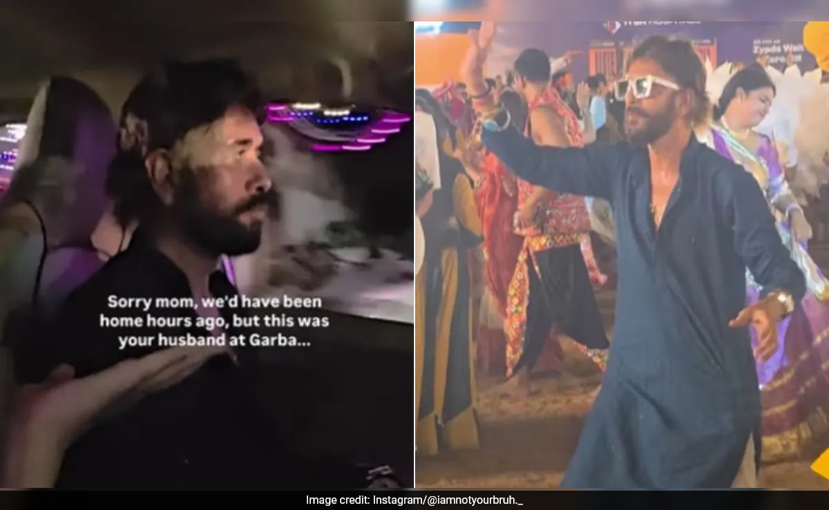 Video: Woman Takes Father To Garba Night, Says "He Forgot We Had A Home"