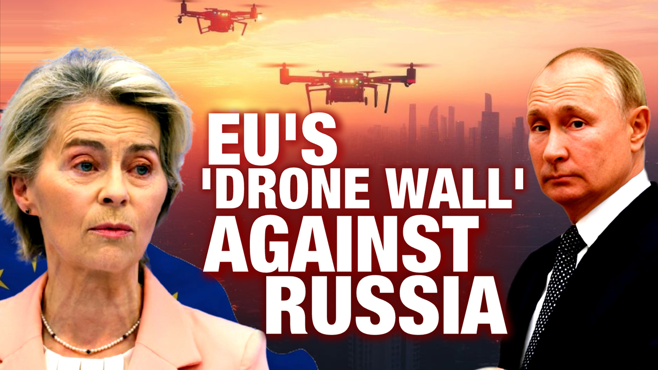 EU Steps Up NATO Defence With 'Drone Wall' | NATO-Russia Faceoff ...